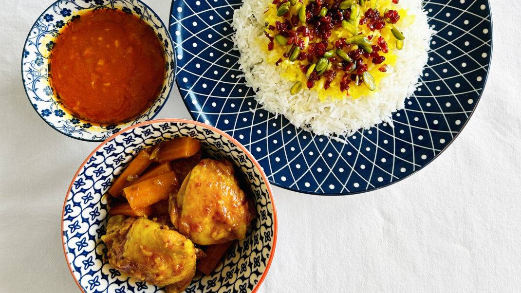 Zereshk Polo ba Morgh - DISPLAY-Magazin